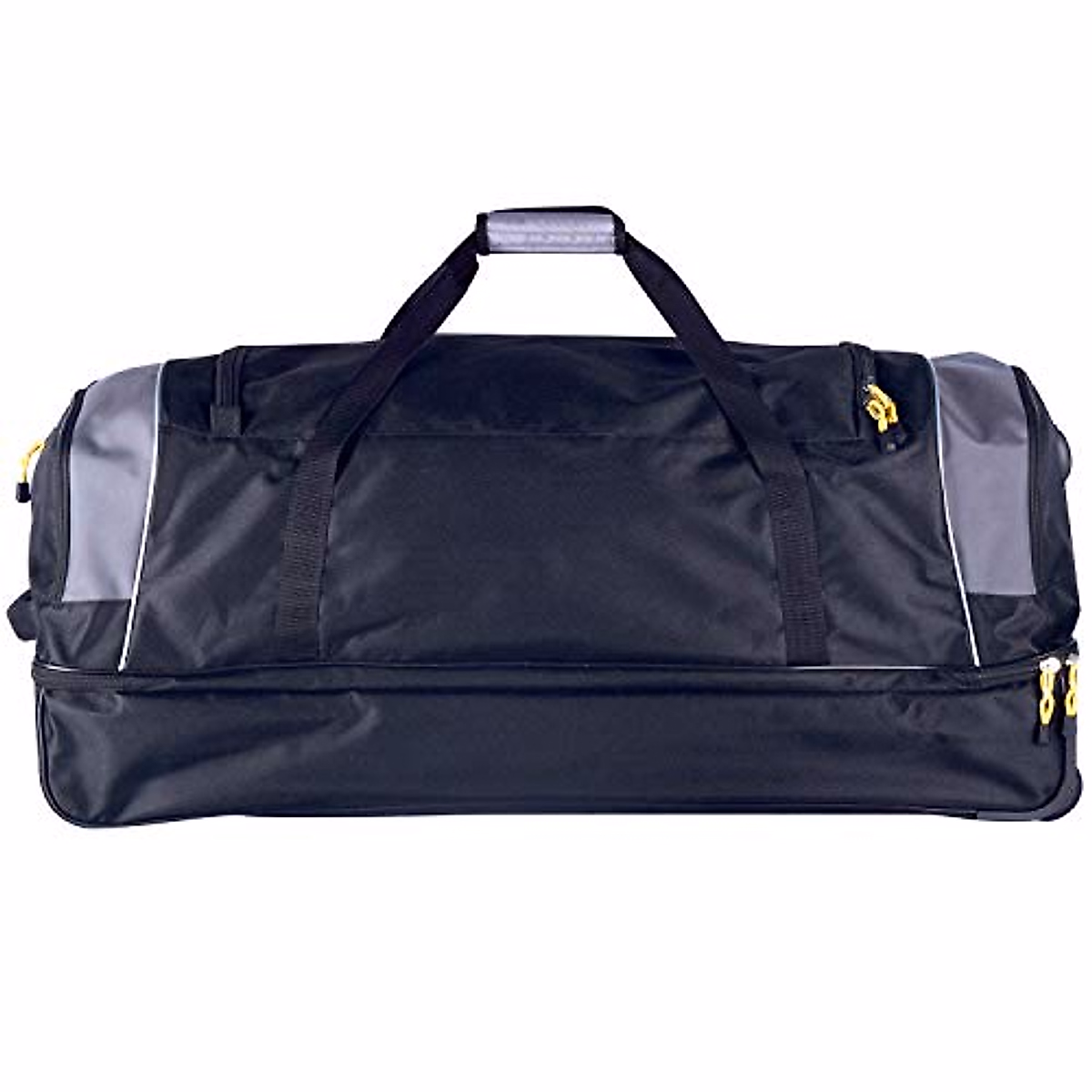 TPRC Sierra Madre II Upright Rolling Duffel Bag, Black/Gray, 36-Inch