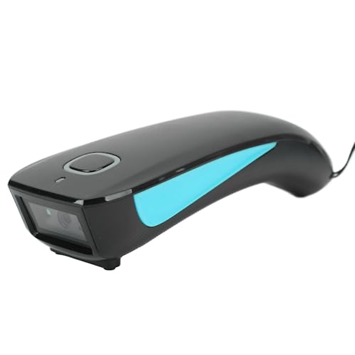 1D Barcode Reader, Multiple Languages Support High Accuracy Handheld USB BT 2.4G Portable Barcode Reader Strong Compatibility for Supermarkets Pharmacies