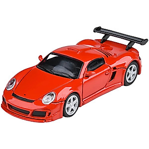 2012 RUF CTR3 Clubsport Guards Red 1/64 Diecast Model Car by Paragon Models PA-55386