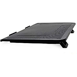 COOSKIN Laptop Cooling Pad, Laptop Cooler Portable 2 USB Ports,Notebook Cooler Cooling Pad Stand Chill Mat with Blue LED Fans,Fits 13-15 inches