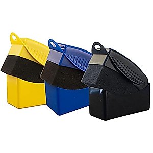 3 Pcs Tire Dressing Applicator,tire Applicator Pad,car Detailing Sponge,Car Cleaning Supplies,Tire Shine Applicator Pad, Durable And Reusable Tire Dressing Applicator Pad For Applying Tire Shine