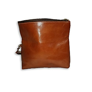 Patricia Nash Valerie Fold-over Wristlet - Tan, Small