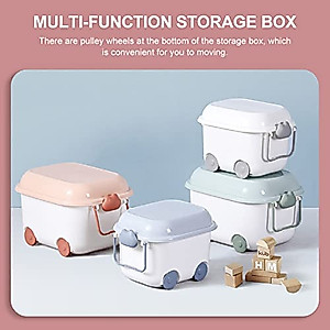 Cabilock Toy Bins Toys Storage Portable Storage Box Toys Organizer box toy storage bins toy storage box with Handle Organization Toy Bins Toys Storage