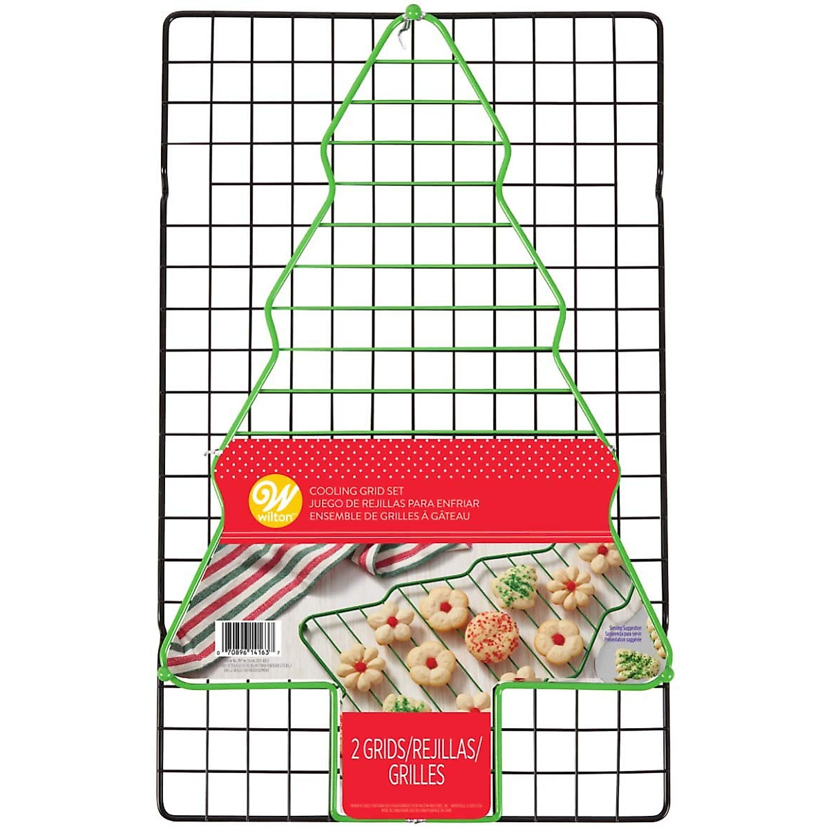 Wilton Cooling Grids 2/Pkg Christmas Tree