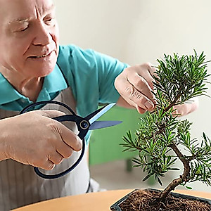 Pruning Shears - Sharp Garden Shears - Japanese Bonsai Scissors for Deadheading, Shaping, Arranging Flowers, Trimming Plants, 7.3" (180 mm)