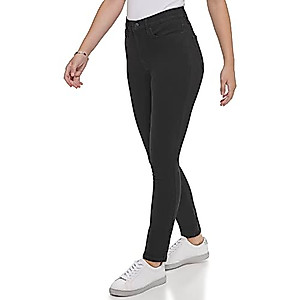 Calvin Klein Women's Jeans High Rise Skinny Denim, Real Black, 29