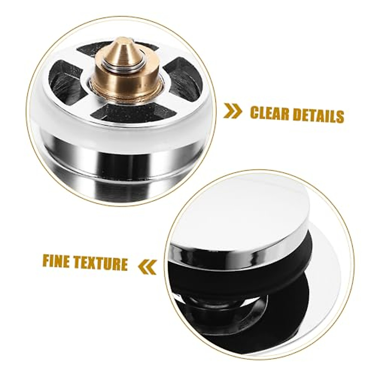 COOLHIYA Bathtub Drain Plug Anti Clogging Sink Drain Stopper Bathtub Stoppers Drain Plug Bath Tub Drain Stopper Universal Tub Stopper Universal Drain Filter Bathroom Sink Stopper Copper