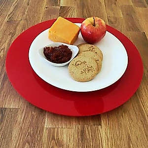 Revolving Acrylic Lazy Susan - Red