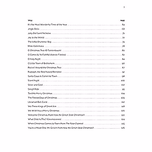 Alfred's Easy Piano Songs -- Christmas: 50 Christmas Favorites