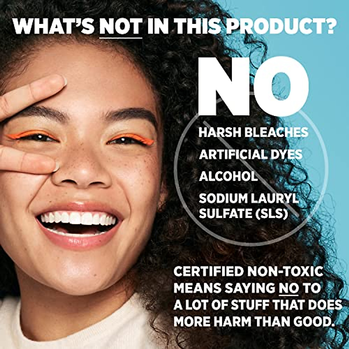 Lumineux Clean and Fresh Toothpaste - Fluoride Free, Certified Non-Toxic - NO Artificial Flavors, Colors, SLS Free, Dentist Formulated