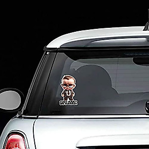 LOL Collection 3D Baby on Board Sticker for Cars - New Generation - "Chic Baby on Board" - Large 7 Inches Safety Sign