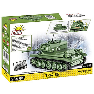 Cobi toys 286 Pcs Hc WWII /2716/ T-34-85