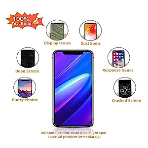 iPhone 13 Screen Replacement 6.1 Inch, 3D Touch LCD Digitizer Screen for A2482, A2631, A2634, A2635, A2633 with Repair Tools Kit with Screen Protector/Waterproof Seal