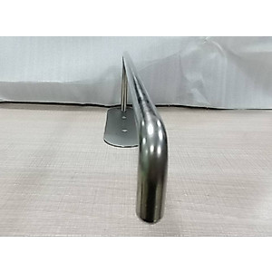 Luxbon Paper Towel Holder -Self Adhesive or Drilling ,Black Paper Towel Holder Under Cabinet for Kitchen, Bathroom,SUS304 Stainless Steel(Black+2pcs Adhesive Hooks)