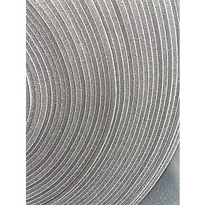 1/4 Gray Sew Foam Scrim Backed Pleating Padding Upholstery Fabric 57 Wide by the Yard"