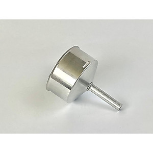 Tredoni Aluminum Funnel -Replacement- Size 2 Cup Aluminum Espresso Coffee Maker Moka Pot- 5.2cm (2 Cup)