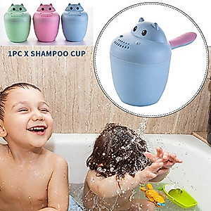 Rinse Shampoo RinserBaby Dippers Bath Rinse Cup Wash Hair Cup Shower Sprinkler,Baby Bath Rinser Pail to Wash Hair and Wash Out Shampoo