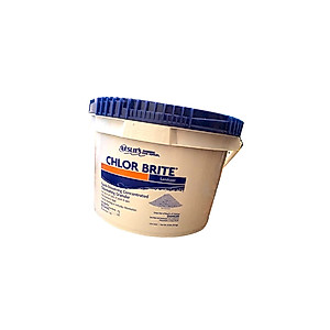 Leslies Chlor Brite 25lbs Granular Chlorine Bucket