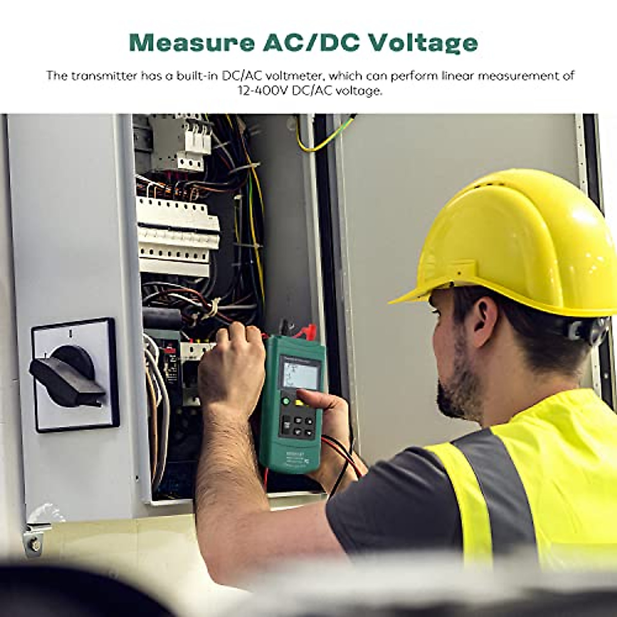 Bonvoisin Underground Wire Locator Cable Tracer Detector for Finding Wall/Underground/Dog Fence Broken Wire, Short Circuit, Metal Pipe (Batteries Included)