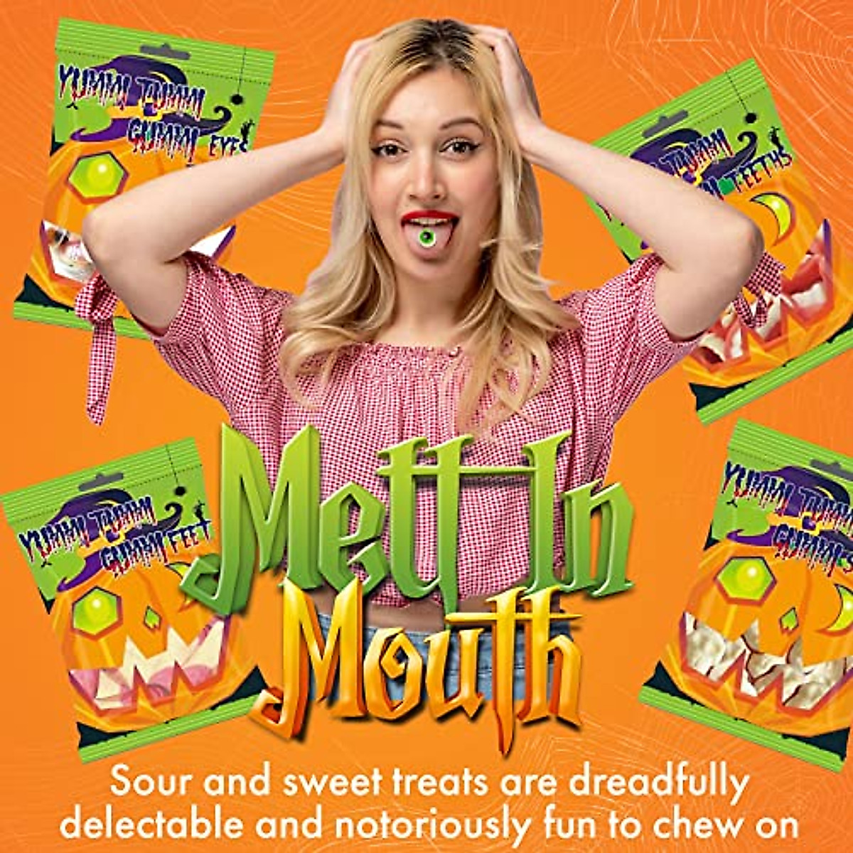 Fusion Select 3 Packs Halloween Eyeball Gummy Candy Spooky Gummies Candy Food Snacks - Creepy Party Bag Favors For Trick Or Treat - Scary Novelty Chewy Bites