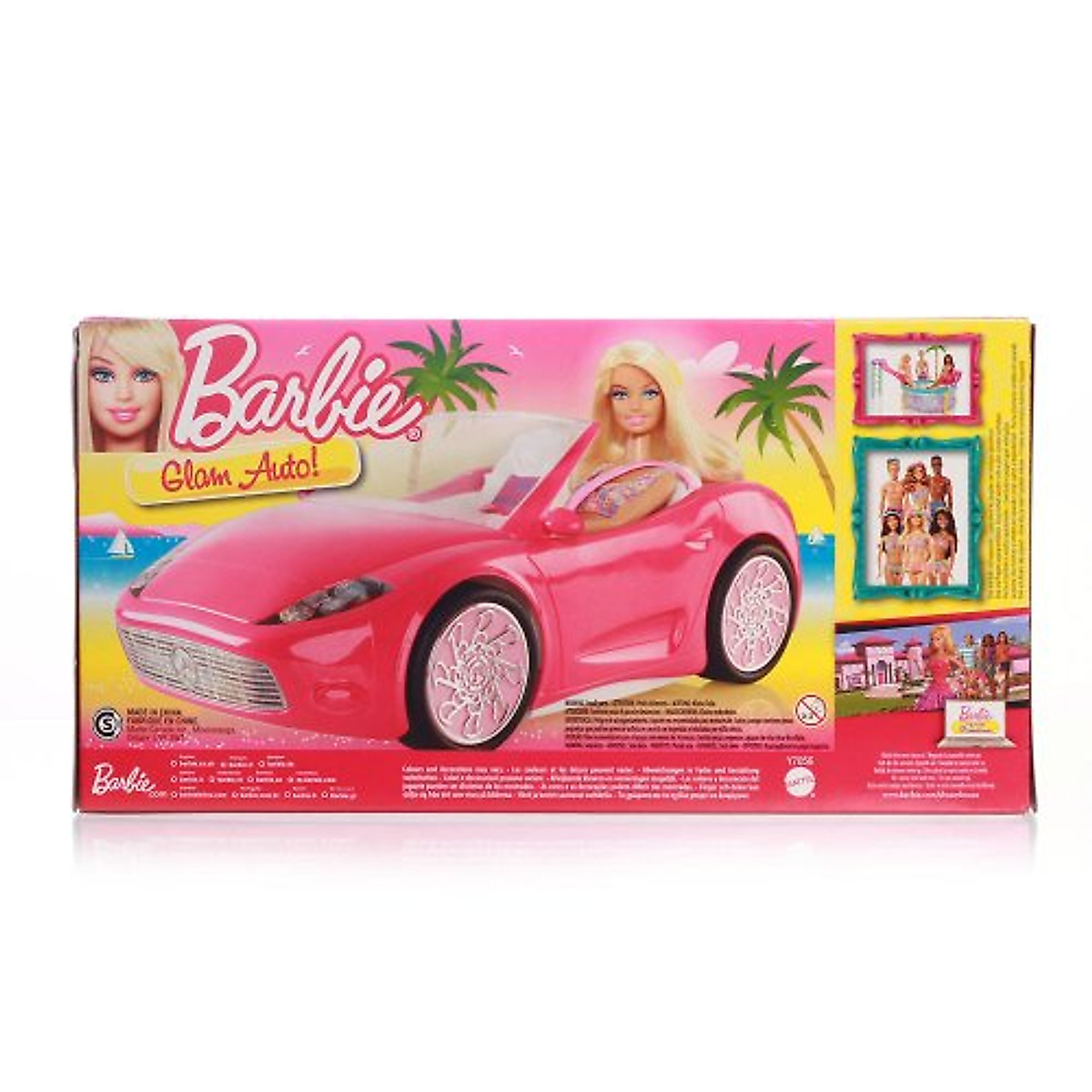 Barbie Doll and Glam Convertible