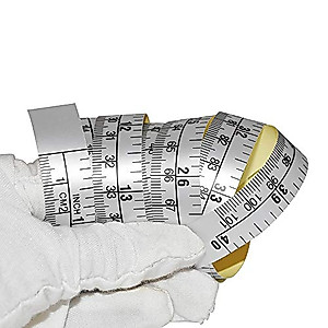 WIN TAPE Workbench Ruler Adhesive Backed Tape Measure - Left to Right - 40 Inches 101 Centimeters (Inches/cm)