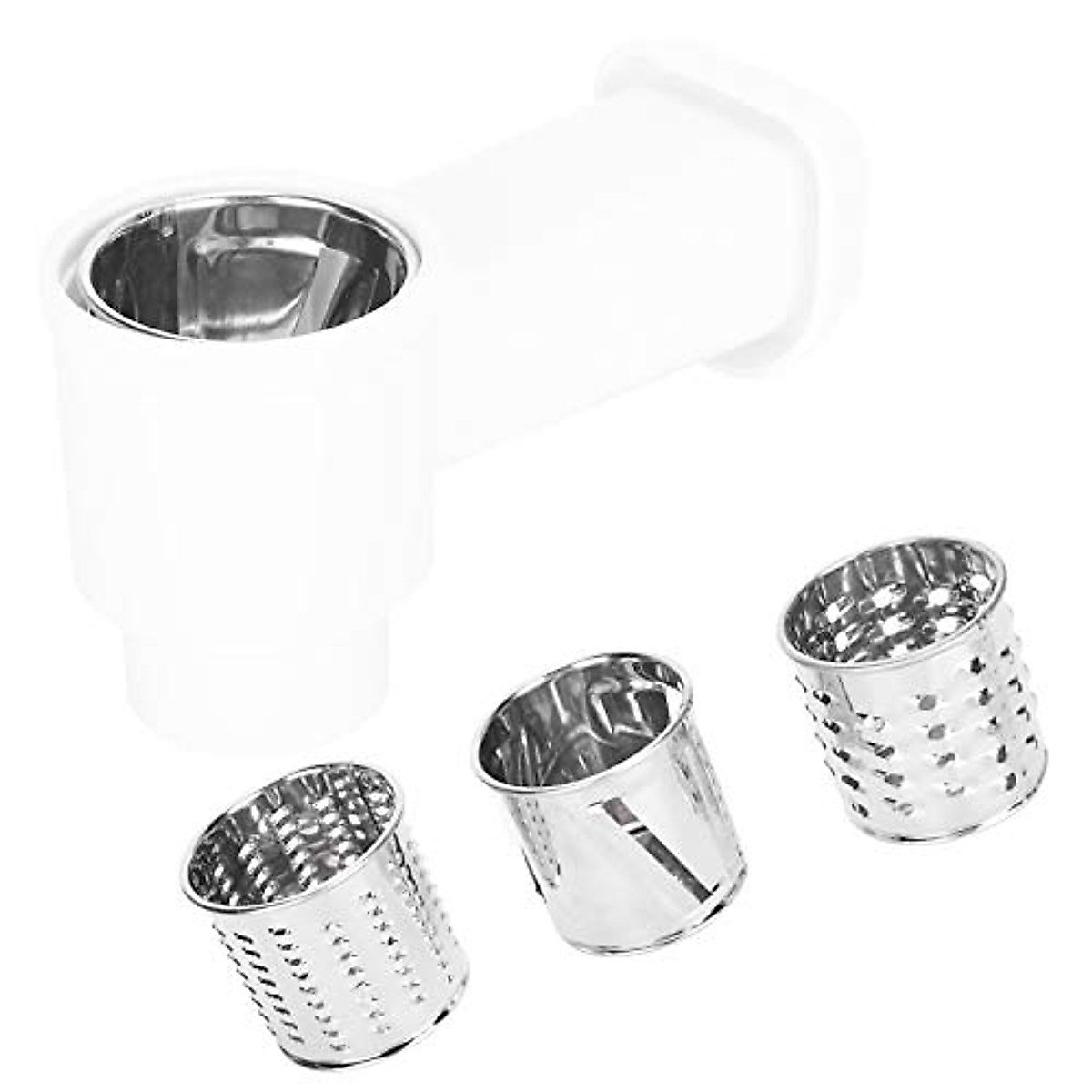 jerss Meat Grinder Head Parts Attachment Accessories Accessory Vegetable Cutter Self Locking Blender 5 for Kit Embedded Grinding Meat Cutter Head Meat Grinders