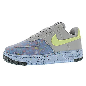 Nike Air Force 1 Crater Womens Shoes Size 5.5, Color: Grey/Volt/Blue