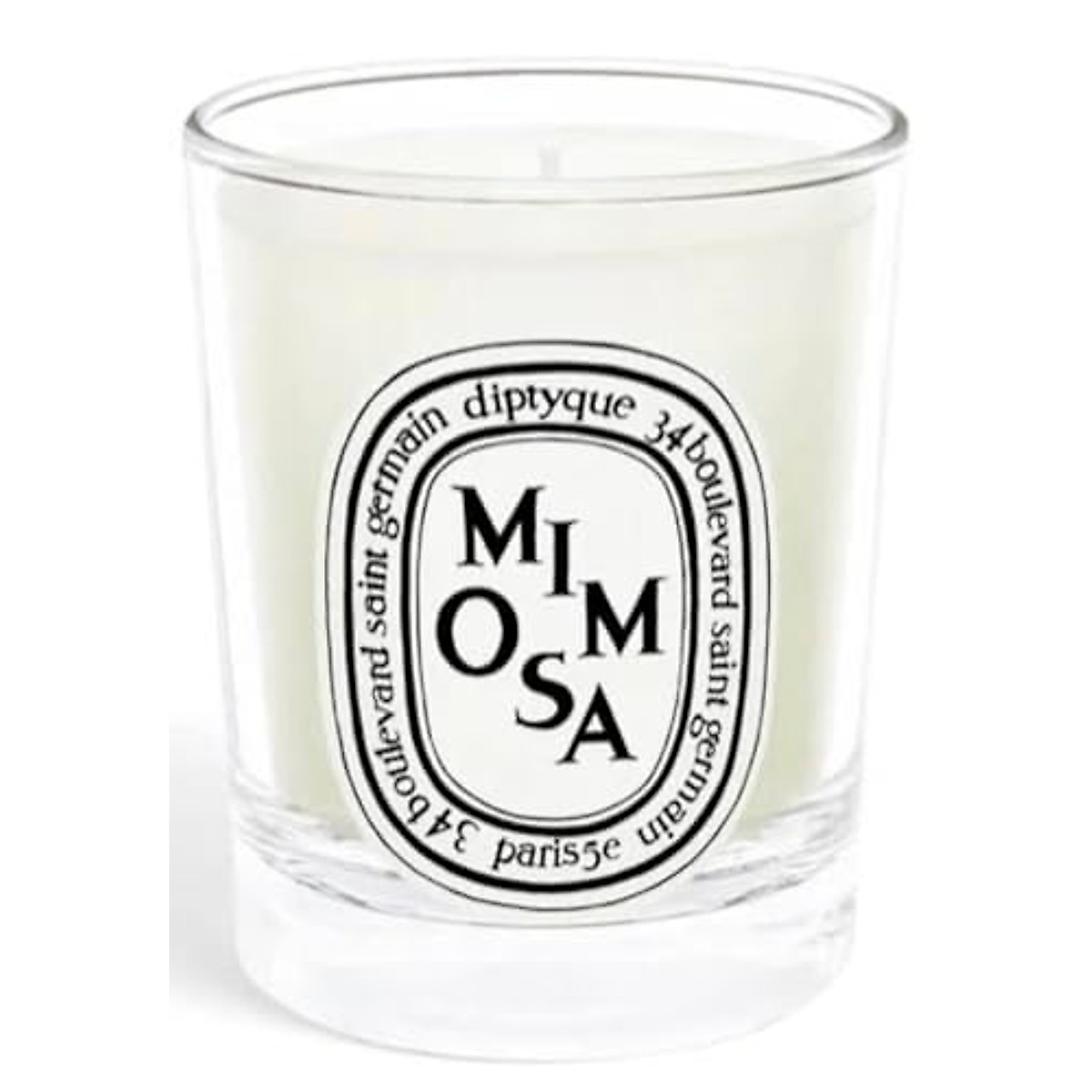 Diptyque Baies Roses Figuier Mimosa & Tubereuse 5 Piece Scented Candle Gift Set 35 Grams Each Limited Edition, White