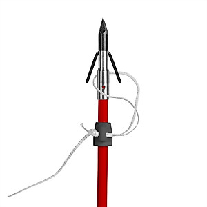 Cajun Bowfishing Arrow Slides 5-Pack - Arrow Snap-Back Preventer Kit - Simple Design, Increased Effectiveness, 5/16" Shaft Compatibility, Complete Set of 5 for Continuous Use