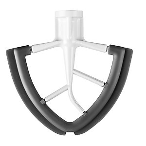 Paddle Attachment for KitchenAid 4.5-5 Quart Tilt-Head Stand Mixer, Flex Edge Beater Kitchen Aid Mixers Accessories with Silicone Edges Bowl Scraper (A)