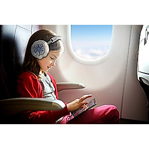 eKids M48 Disney Frozen 2 Kids Headphones Fashion with Built in Microphone, Stream Audio Playback Disney Plus, Adjustable Kids Headband Home Travel