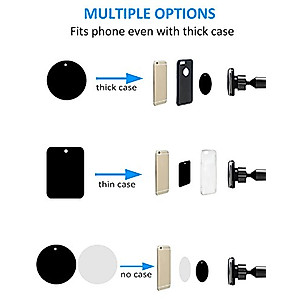 EXSHOW Car Phone Holder, Magnetic Windscreen Car Mount, Flexible Long Arm Windshield Suction Phone Cradle with Dashboard Base for iPhone xr xs x 8 Plus Huawei Mate 10 9 Honor Samsung S10 S9+ Note etc