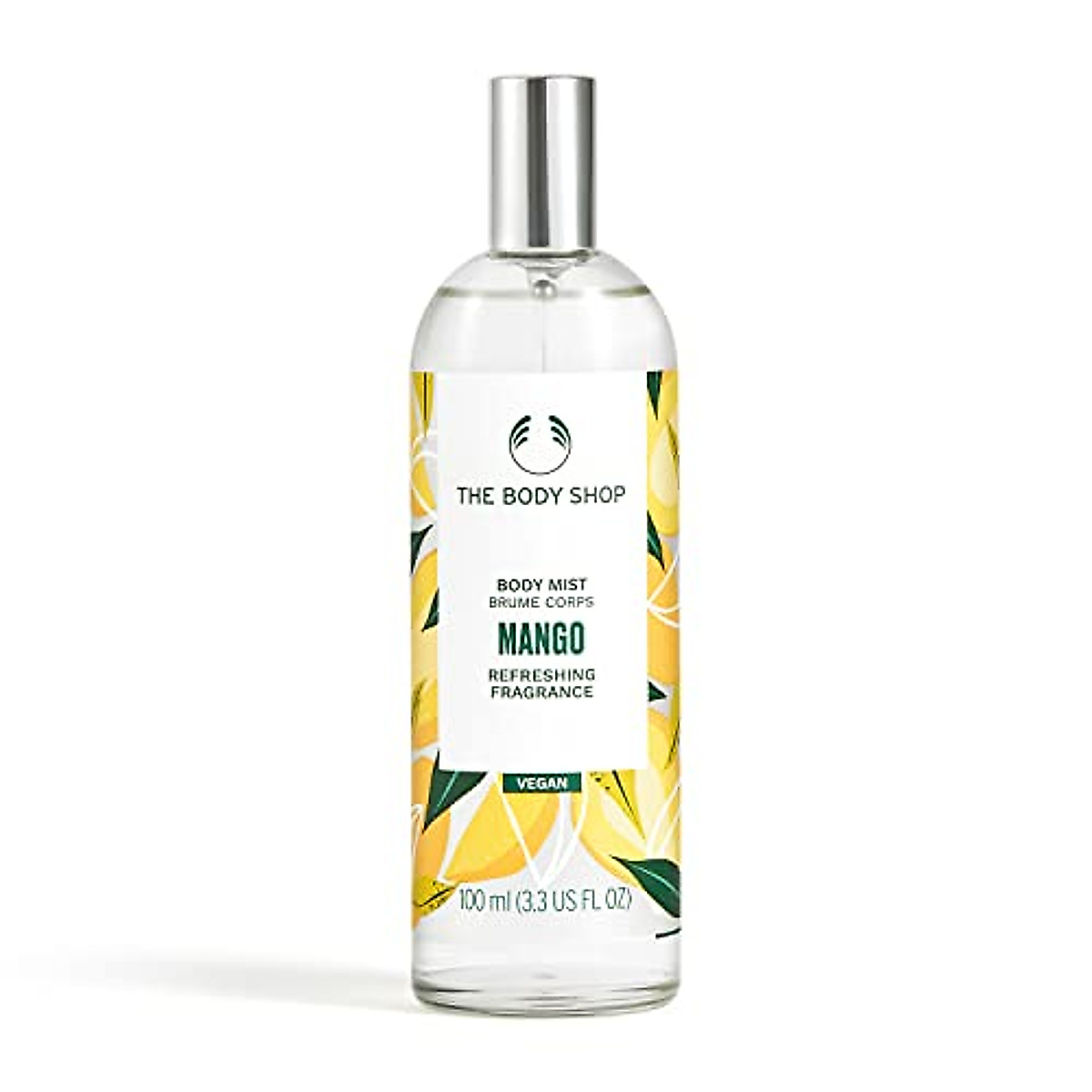 The Body Shop Mango Body Mist – Refreshes and Cools with a Fruity Scent – Vegan – 3.3 oz
