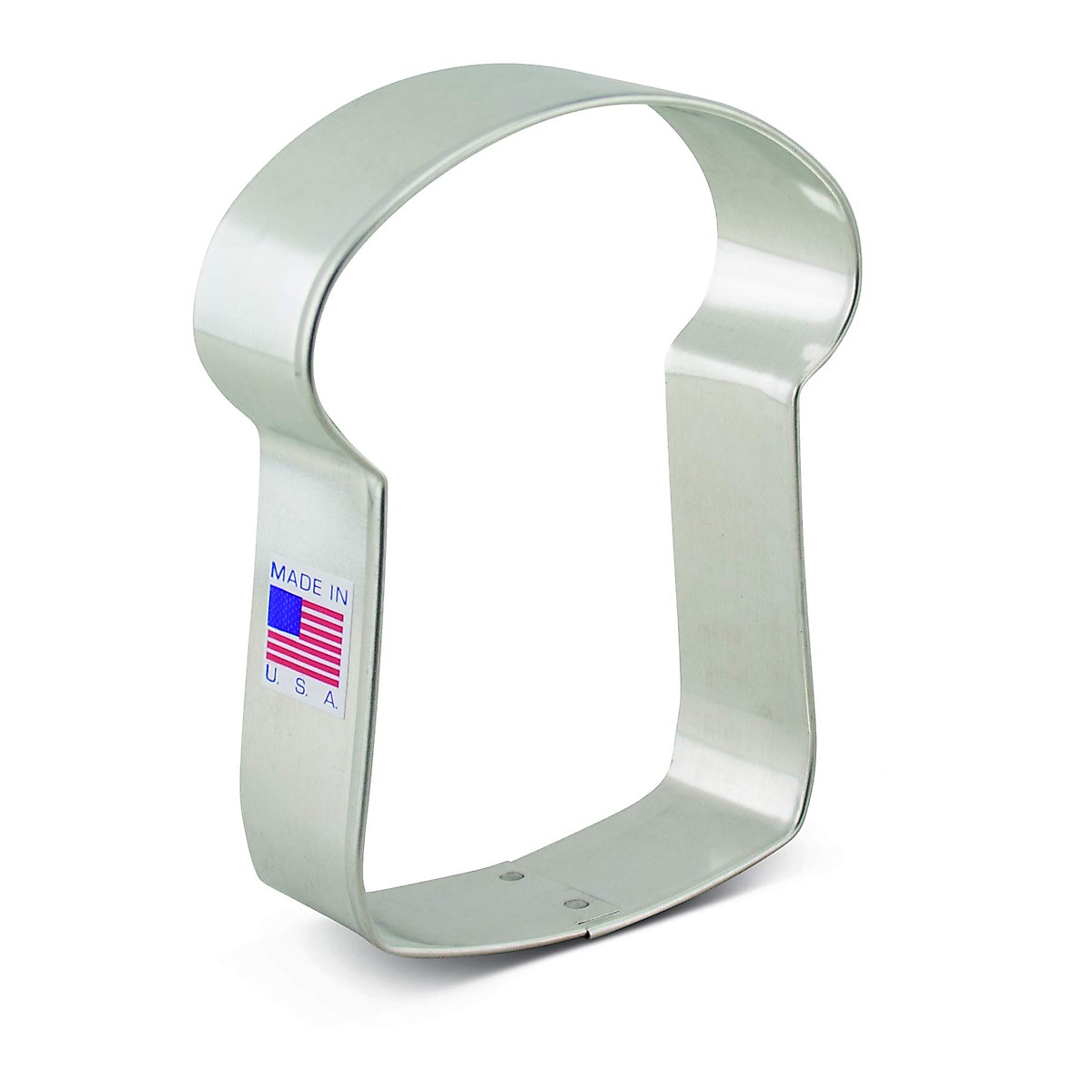 Slice of Bread Cookie Cutter 3.75" Made in USA by Ann Clark