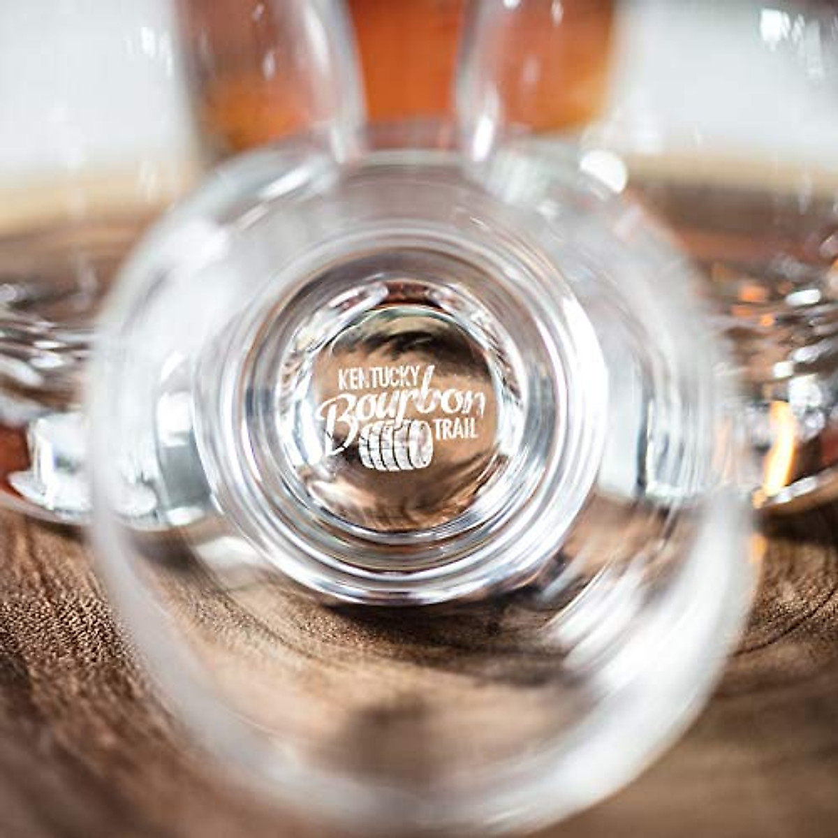 Libbey Signature Kentucky Bourbon Trail Whiskey Glass, Lead Free Bourbon Glasses Set of 4, Dishwasher Safe, Restaurant Quality Bourbon Tasting Glasses
