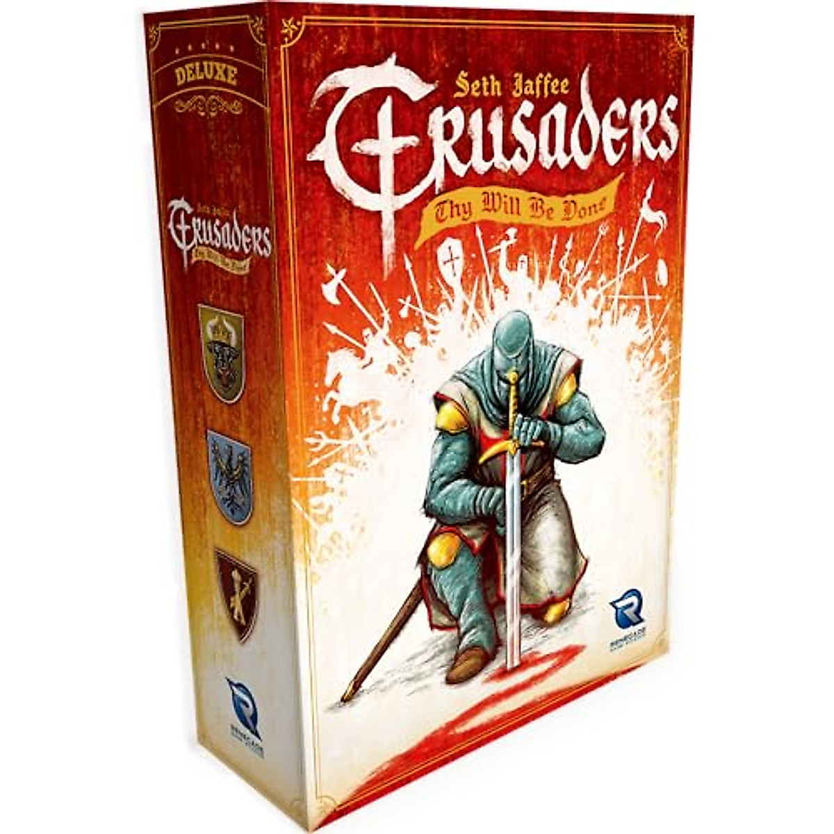Renegade Game Studios Crusaders: Thy Will Be Done - Medivel Strategy Boardgame, Ages 14+, 2-4 Players, 45-60 Min