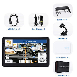 7-inch Car GPS Navigation GPS Navigation for