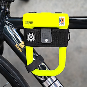 ULAC U Hold Universal Bike U Lock Holder, D Lock Holder, Lock Mount - S (125mm)