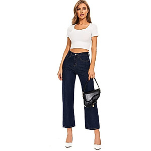 JBB Women Saddle Shoulder Bag Knit Underarm Crossbody Bag Vintage Satchel Handbag small Purse