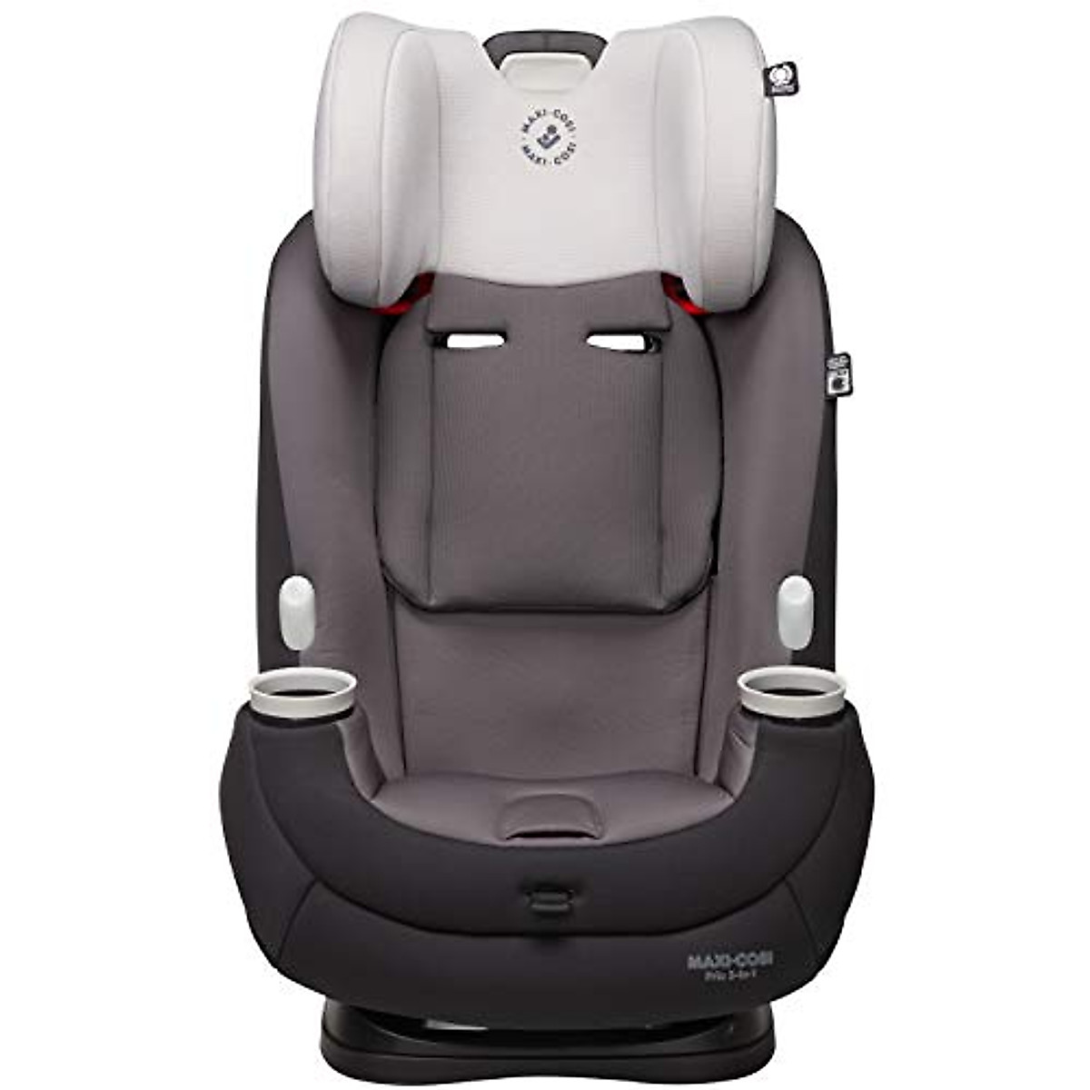 Maxi-Cosi Pria All-in-One Convertible Car Seat, rear-facing, from 4-40 pounds; forward-facing to 65 pounds; and up to 100 pounds in booster mode, Blackened Pearl
