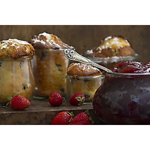 Weck 905 Cylindrical Jars, 16.9 Ounce - Set of 6