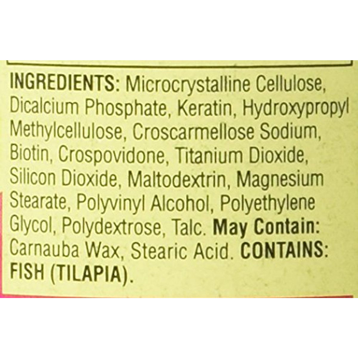 Spring Valley 10000mcg Biotin with 100mg Keratin Dietary Supplement, 60 Tablets (Pack of 2)