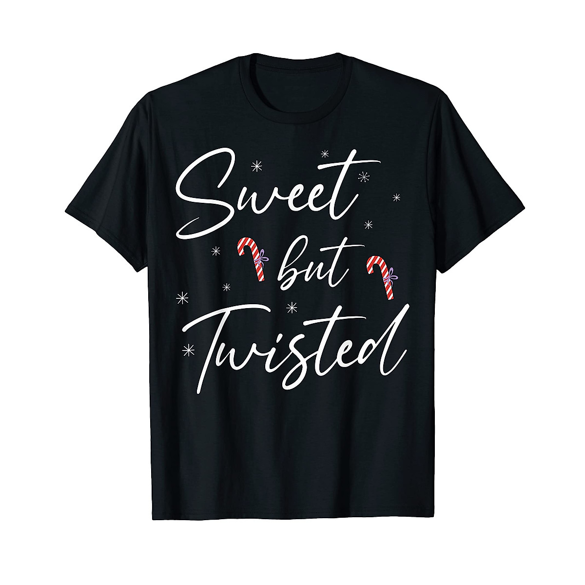 Sweet But Twisted Candy Lovers Candy Cane Funny Candy Makers T-Shirt