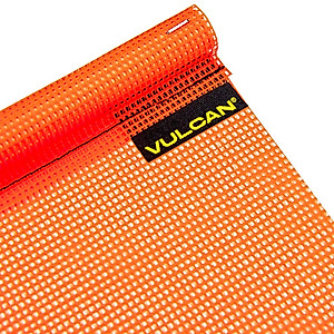 VULCAN Flags, Oversize Load Banners, and Magnets Kit - Includes 2 Stretch Cord Oversize Load Banners, 4 Magnets, 4 Red Flags, 4 Orange Flags, and A High-Viz Vented Storage Bag
