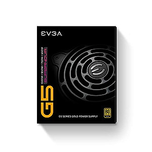 EVGA 220-G5-0850-X1 Super Nova 850 G5, 80 Plus Gold 850W, Fully Modular, ECO Mode with Fdb Fan, 10 Year Warranty, Compact 150mm Size, Power Supply