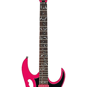Ibanez Steve Vai Signature JEMJRSP Electric Guitar, Rosewood Fretboard, Pink