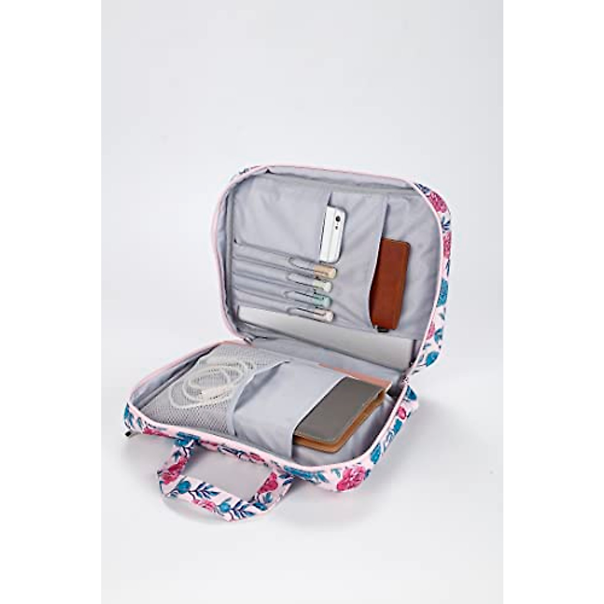 Bible Cover for Girls - 11 x 8 x 2.5 Inch Large Size Bible Carrying Case/Bible Bag/Scripture Book Holder for Women