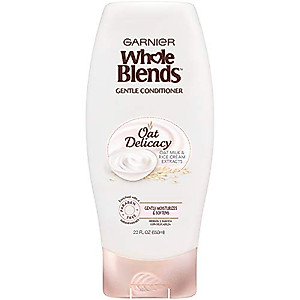 Garnier Whole Blends Gentle Conditioner Oat Delicacy, For Sensitive Scalp, 22 fl. oz.