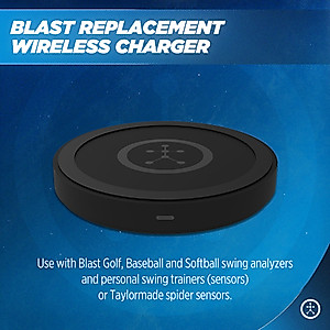 Blast Wireless Charger (Replacement) for use with Blast sensors (Works with All GEN1, GEN2, and GEN3 Blast sensors)